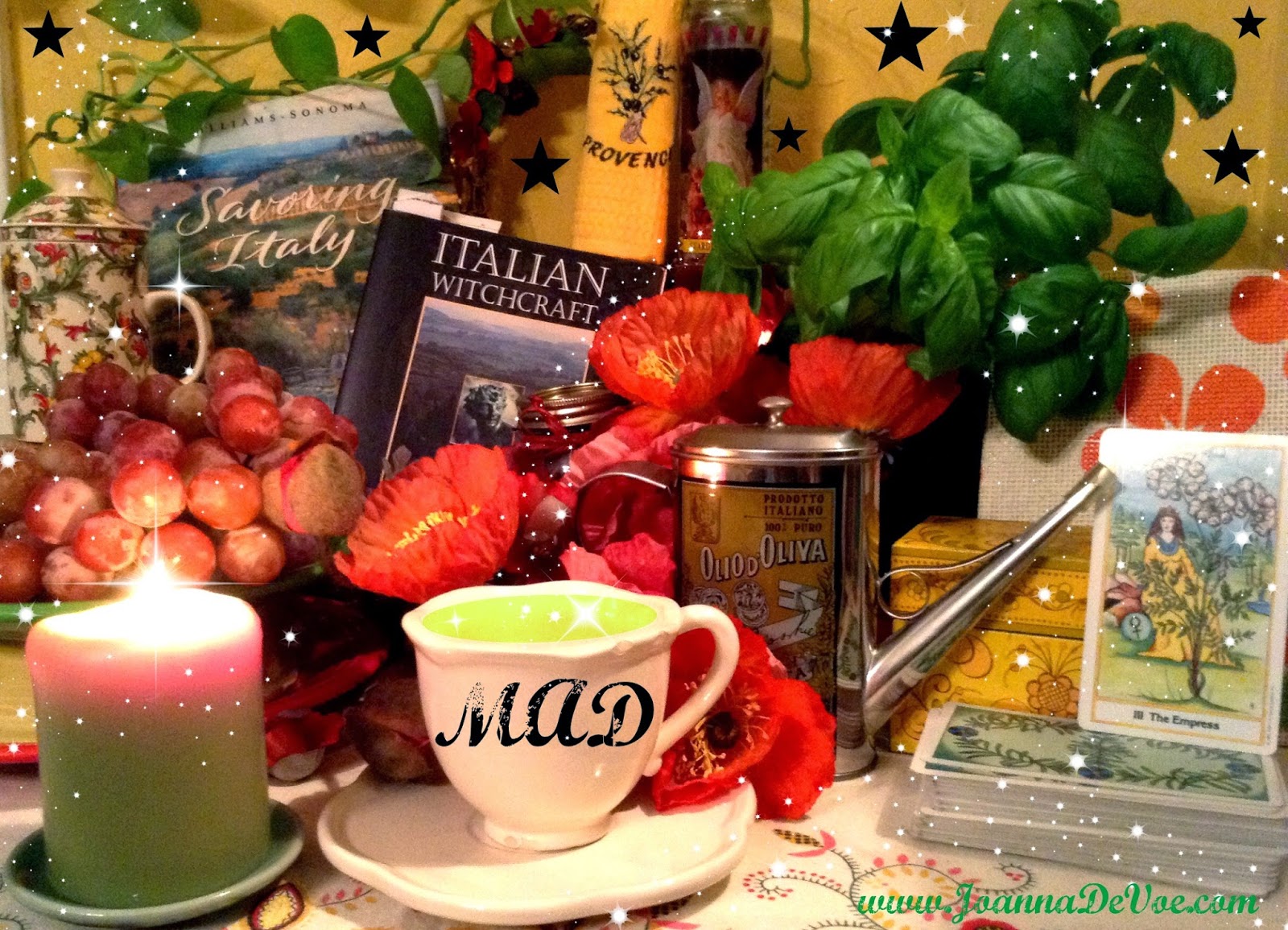 THE MAD TEA PARTY : The Witch Is In...