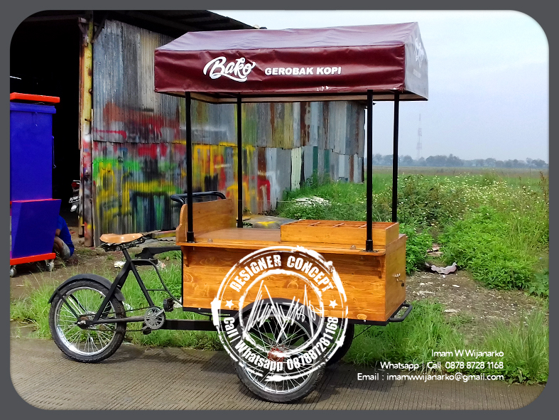 Desain & Produksi Gerobak: Produksi Gerobak Sepeda Bako