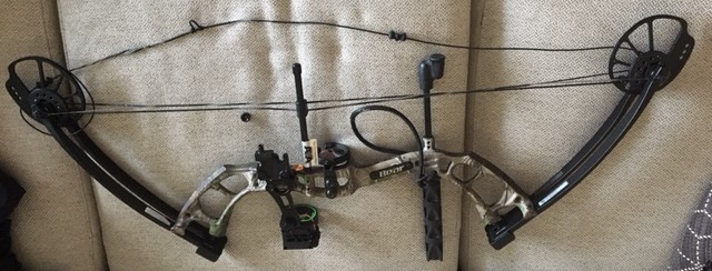 Project Gridless: Bowstring came off a compound bow which was dryfired ...