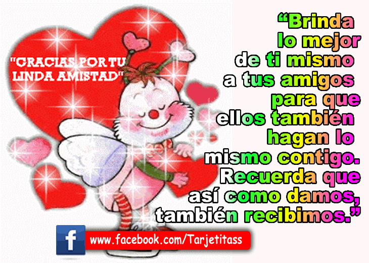 Tarjetas de Amistad - Hermosas tarjetas animadas, con mensajes y frases ...