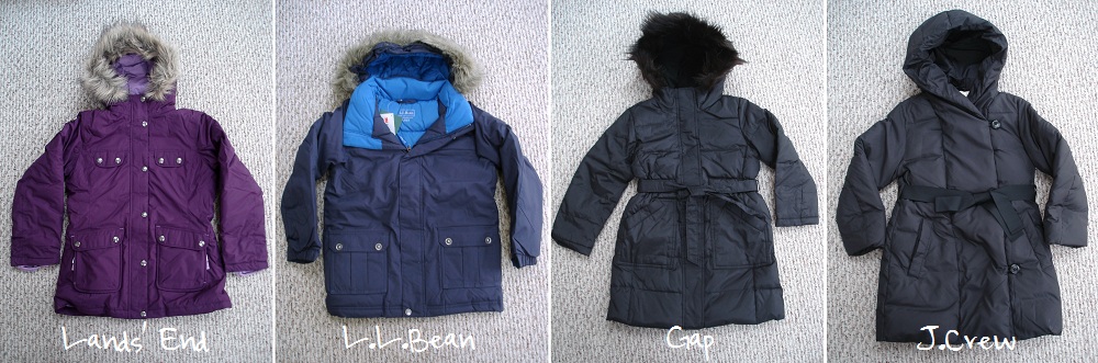 Thanks, Mail Carrier | Girls' Winter Coat Quality Challenge: Four Coats ...