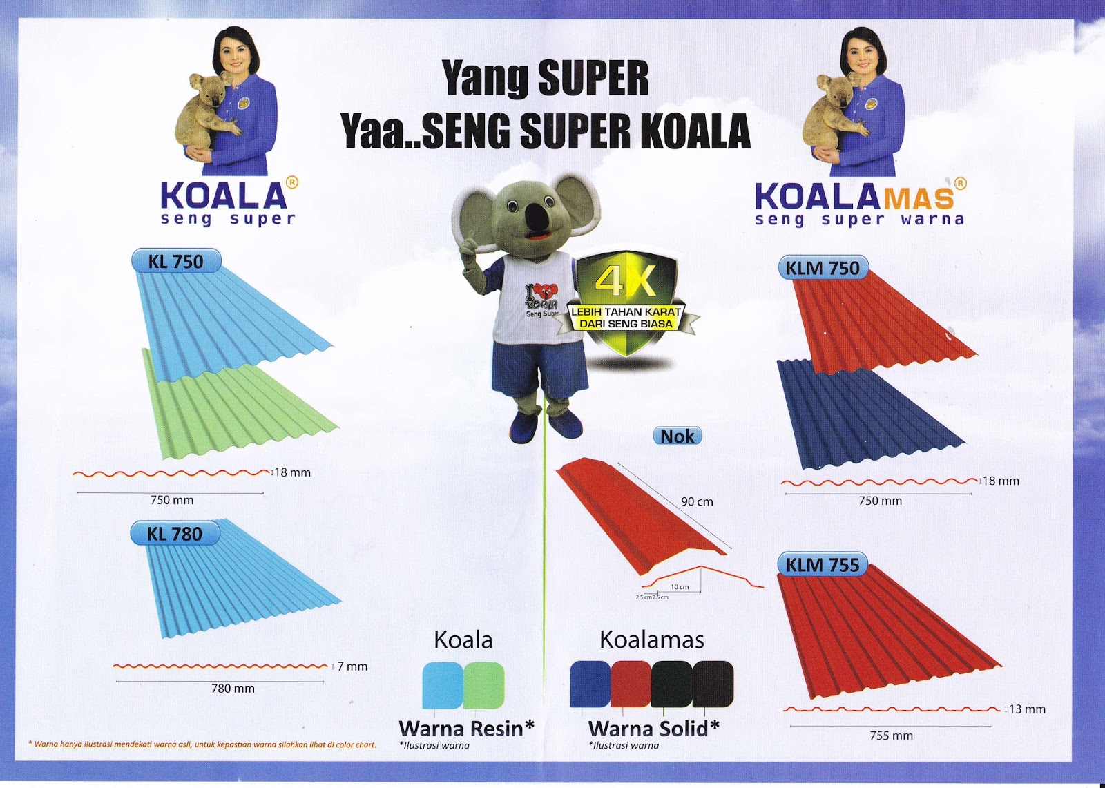 SENG Super Warna "KOALA MAS"