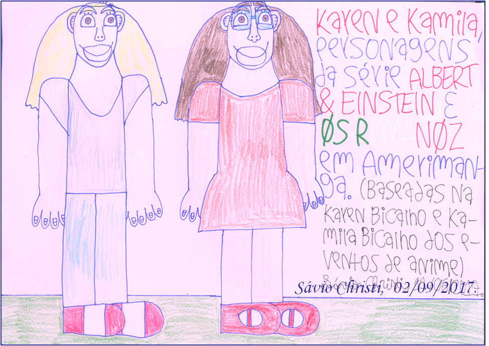 Sávio Christi: Divagações sobre as artes de desenhar e escrever: Karen ...