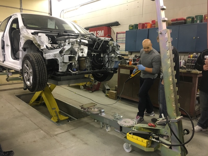 Newly Installed- Jollift In Ground Car Lift | Oakdale Collision