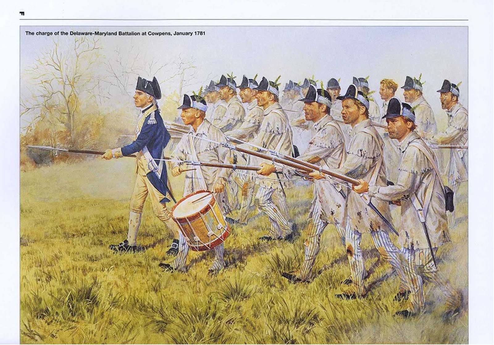 Flintlock and tomahawk: The charge of the Delaware-Maryland battalion ...