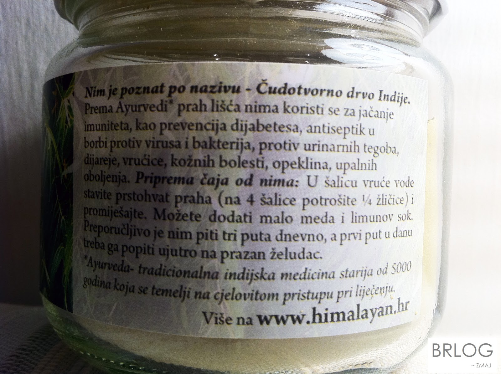 Brlog: Neem / Nim prah