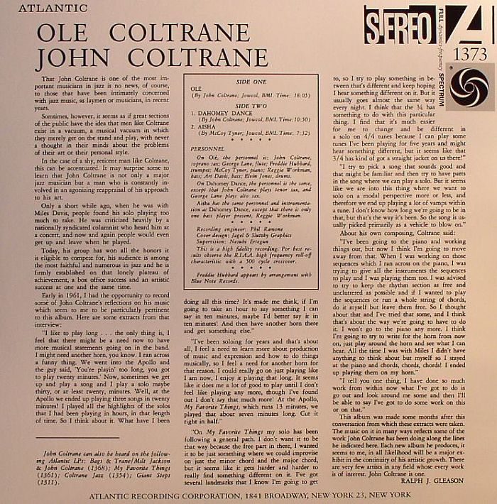 John Coltrane - Olé (1962)