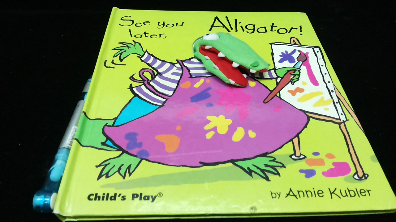 Kid Books Blog: 225.See you later Alligator