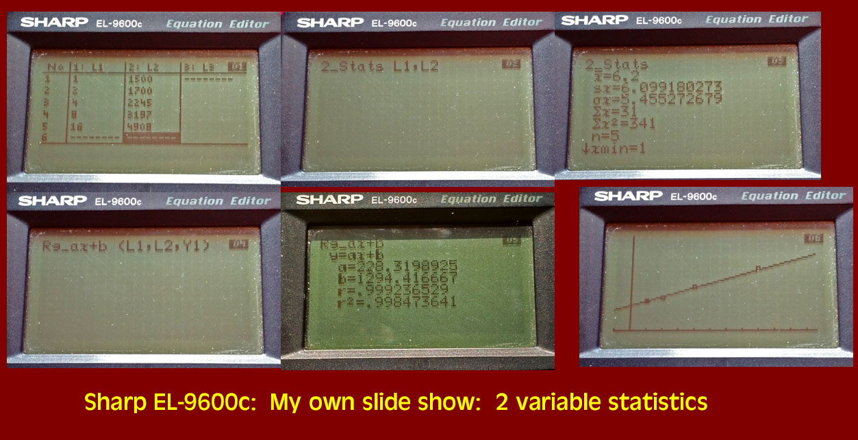 Eddie's Math and Calculator Blog: Retro Review: Sharp EL-9600c
