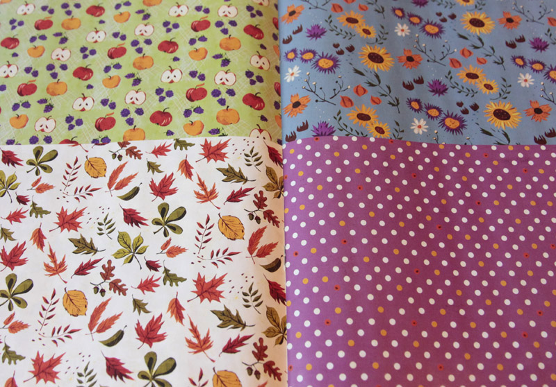 Christiane Engel - Scrapbook: Autumn Patterns in Cardmaking magazine