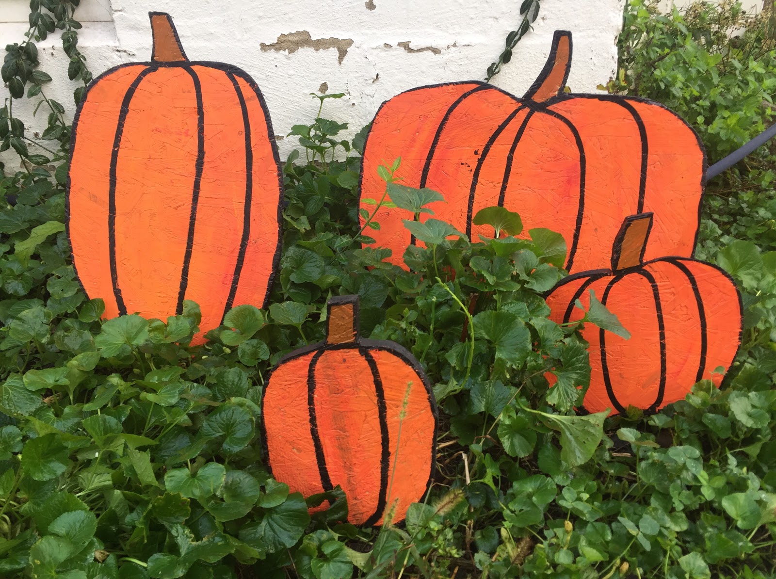 Golden Skies: DIY Pumpkin Patch