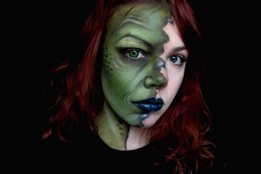 Kinkx: Two faced monster makeup tutorial