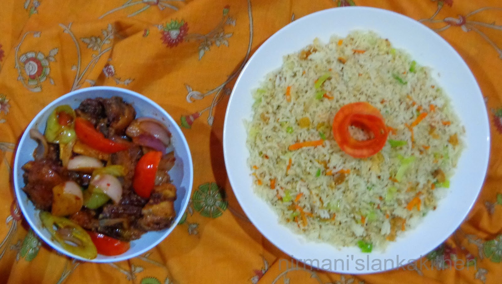 nirmani's lanka kitchen: devilled chicken (sri lankan style)