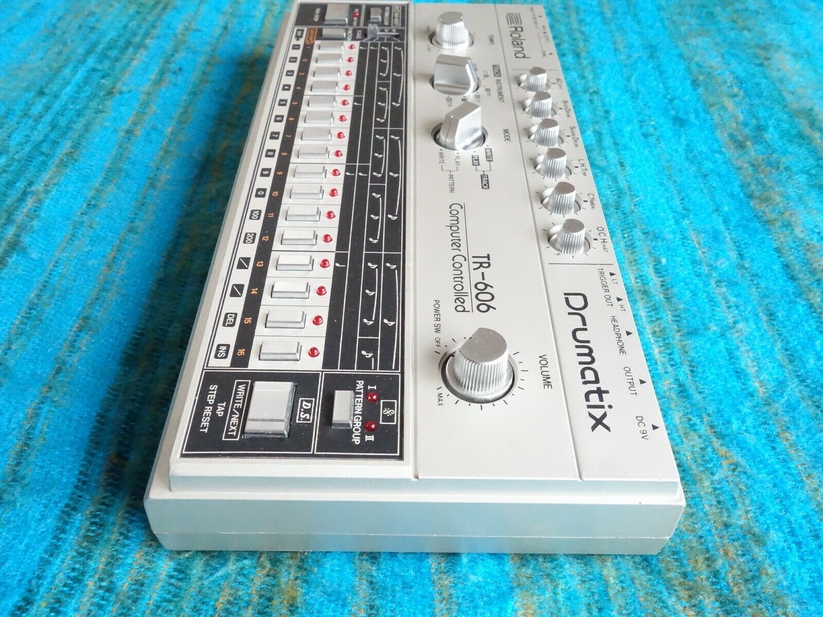 MATRIXSYNTH: Roland TR-606 Drumatix Analog Drum Machine SN 221900
