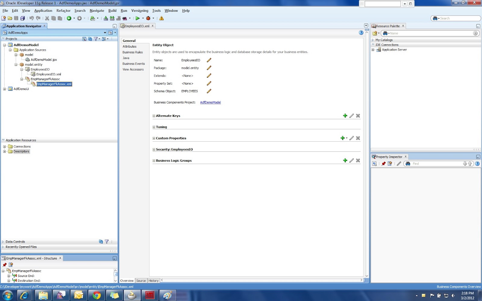 Oracle Adf Step By Step Guide Oracle Adf Tutorial How To Create Adf Entity Objects