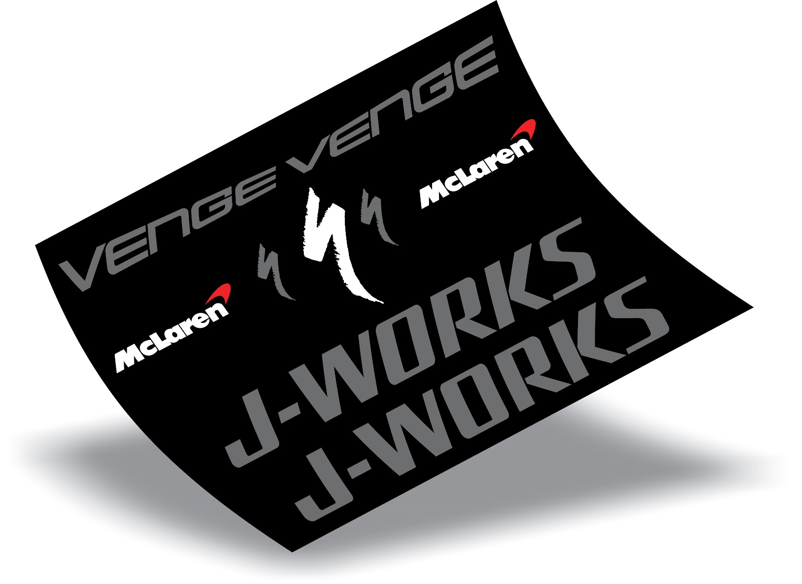 designstickers: Adesivo bike - J-Works - McLaren
