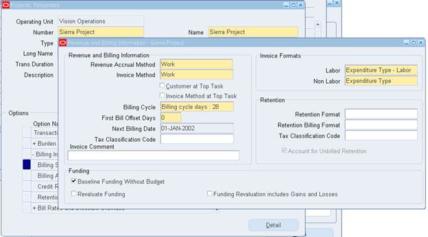 Oracle Applications: PA – Oracle R12 Project Billing Training Manual
