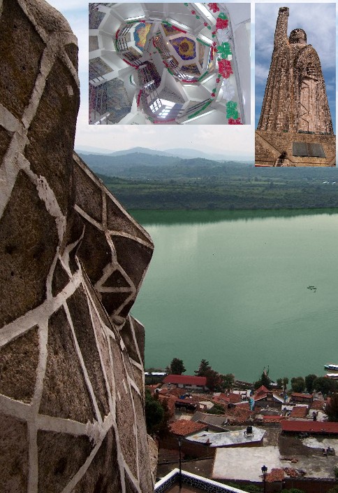 La Isla de Janitzio en el Lago de Pátzcuaro, Michoacán