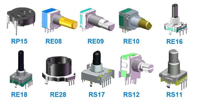 LJV Encoders, Potentiometers & Switch: Dongguan LJV RoHS REACH Mini ...