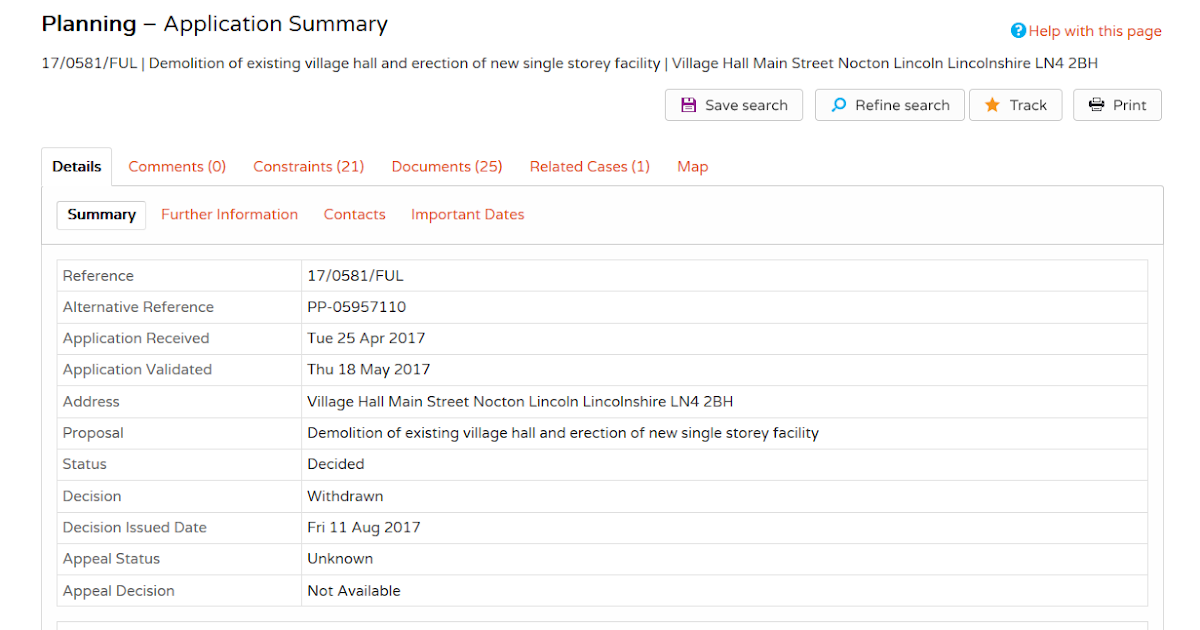 Nocton in Lincolnshire: Nocton Village Hall - update