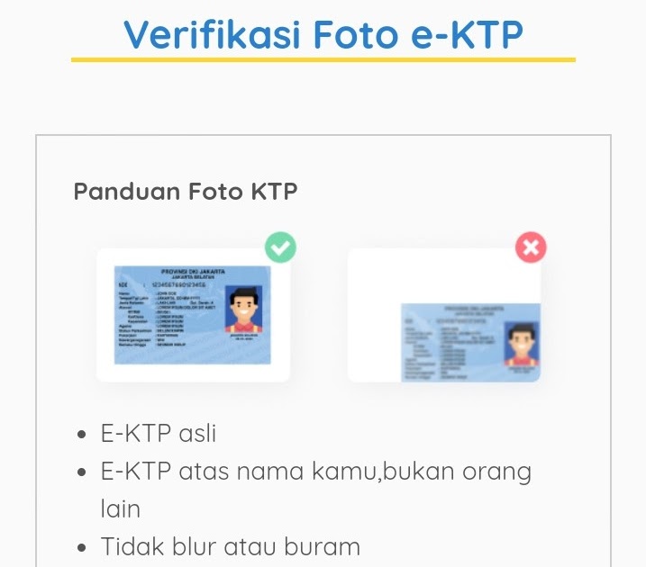 Cara Verifikasi Foto Ktp Kartu Prakerja, Kartu Prakerja Verifikasi Foto ...