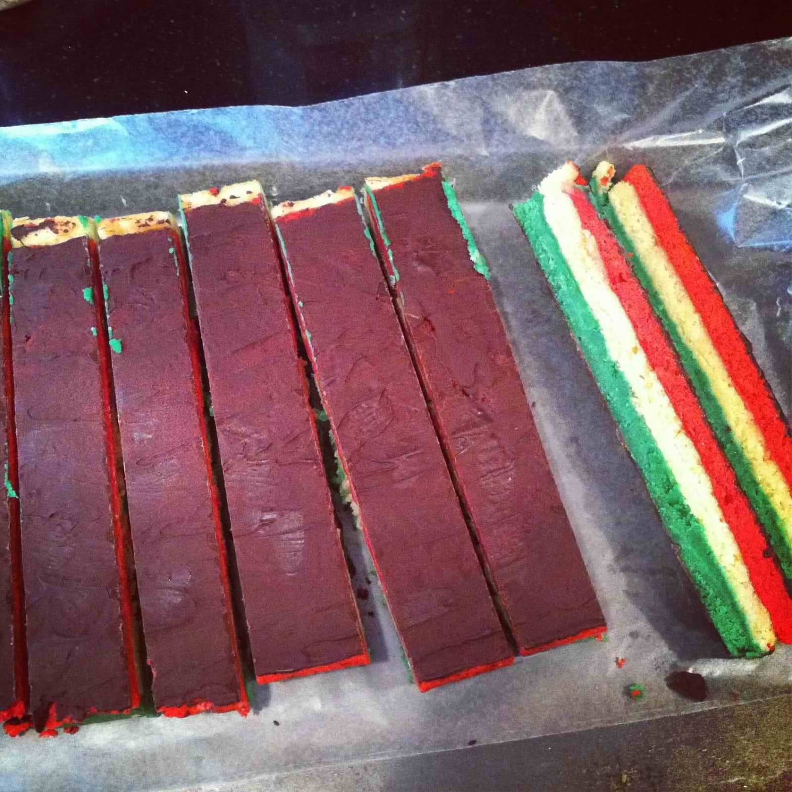 Culinary Caboose: Italian Flag Cookies (a/k/a Rainbow Cookies)