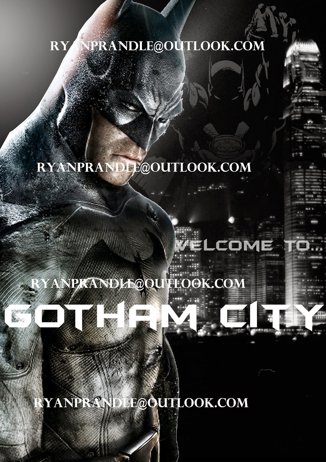 Prandle Posters: Batman - Welcome to GothamCity Poster