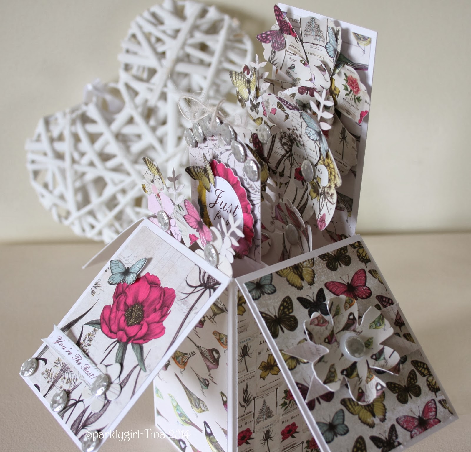 Sparklygirl-Tina: Card in a Box!