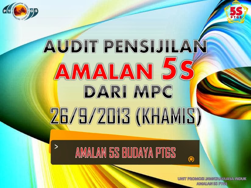 AMALAN 5S ZON GRANITE LG PENDAFTARAN HAKMILIK PTGS: TARIKH AUDIT ...