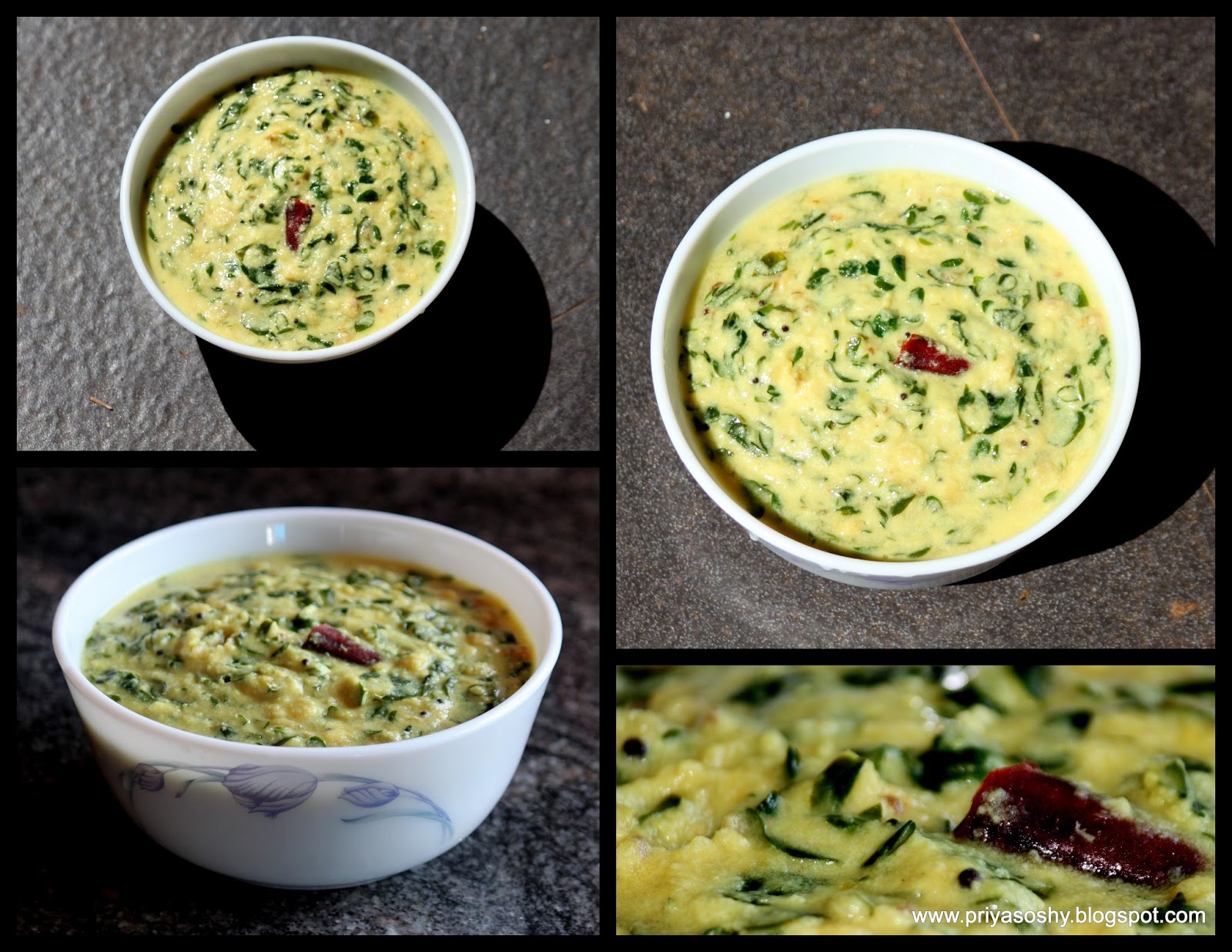 These are a few of my favourite things....: Drumstick leaves Dal curry ...
