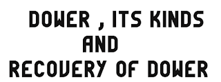 Dower , its kinds and Recovery of dower - The Law Study