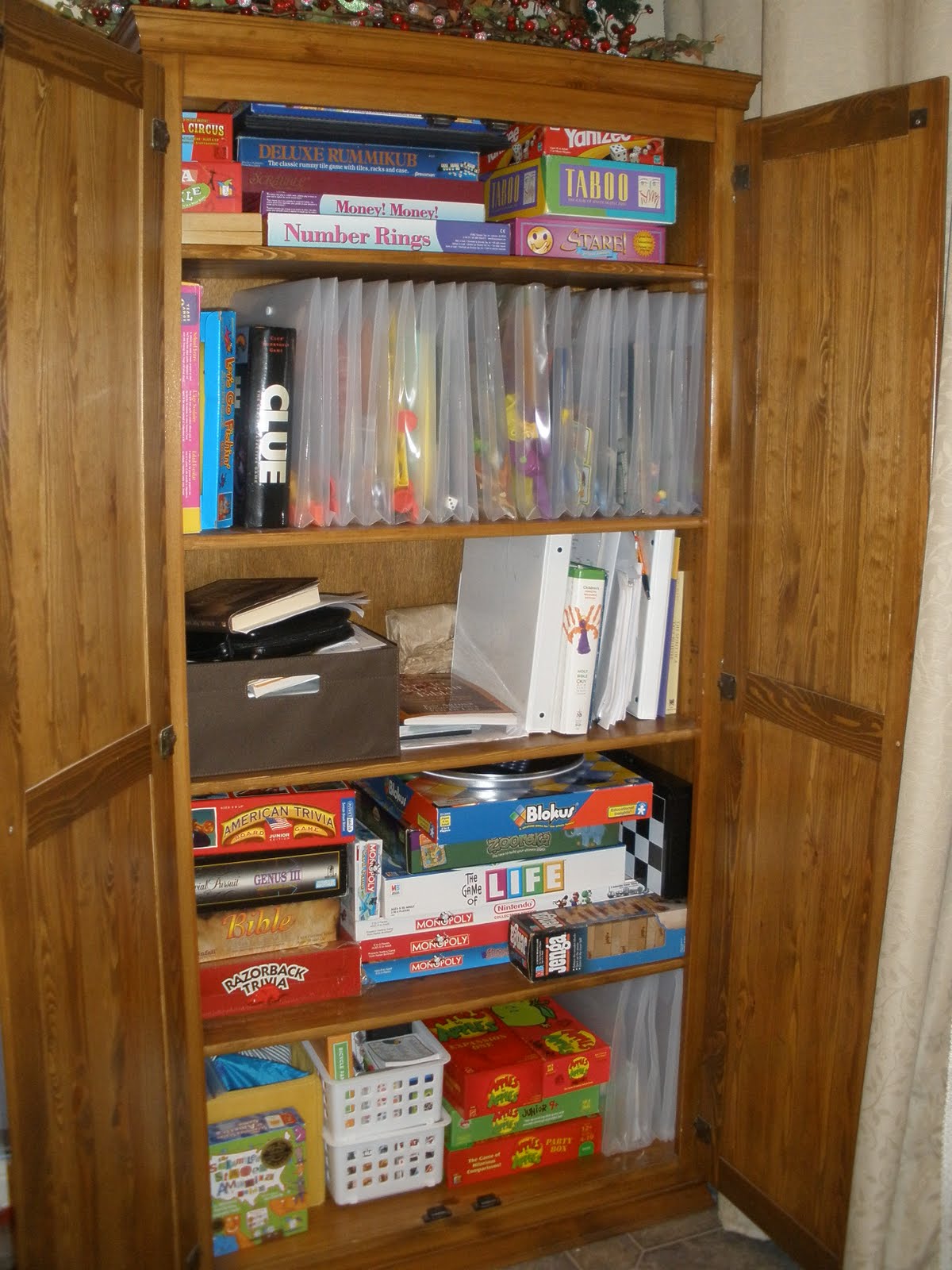 Everything's Coming Up Daisies: Game Cabinet Reorganization