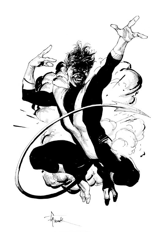 Marvel Comics of the 1980s: Nightcrawler by Gary Frank
