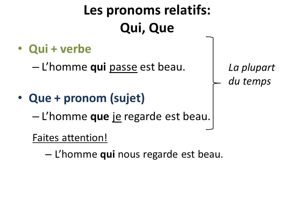 Blog de Français Collège Anna Frank Pistoia: TERZE: Les pronoms ...