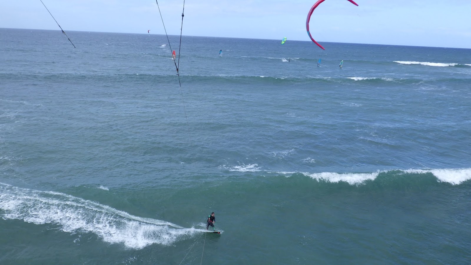 Peter's kitesurfing blog: Kitesurfing Point Impossible big waves