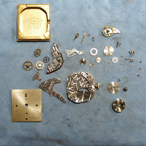 Vintage Hamilton Watch Restoration: 1962 Blade