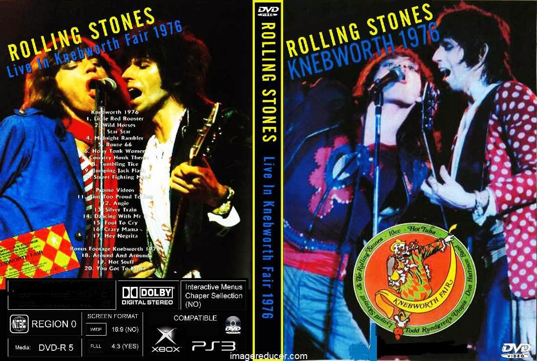 T.U.B.E.: The Rolling Stones - 1976-08-21 - Knebworth, UK (2xDVDfull ...