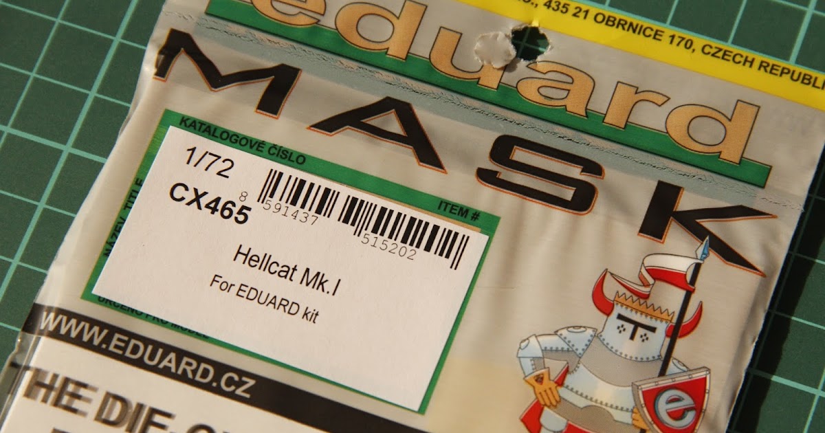 Eduard 1/72 Hellcat Mk.I Masks (CX465) - DetailScaleView