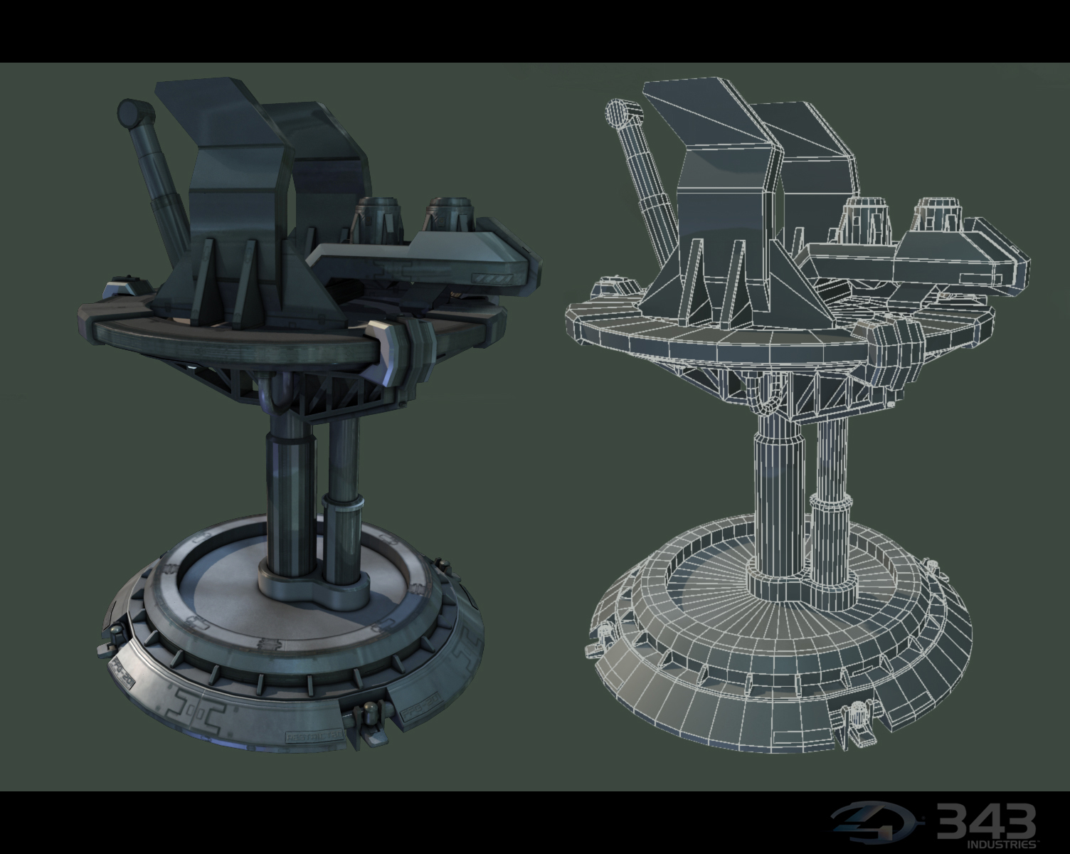 FR33D: Halo 4 Renders - Hard Surface Props