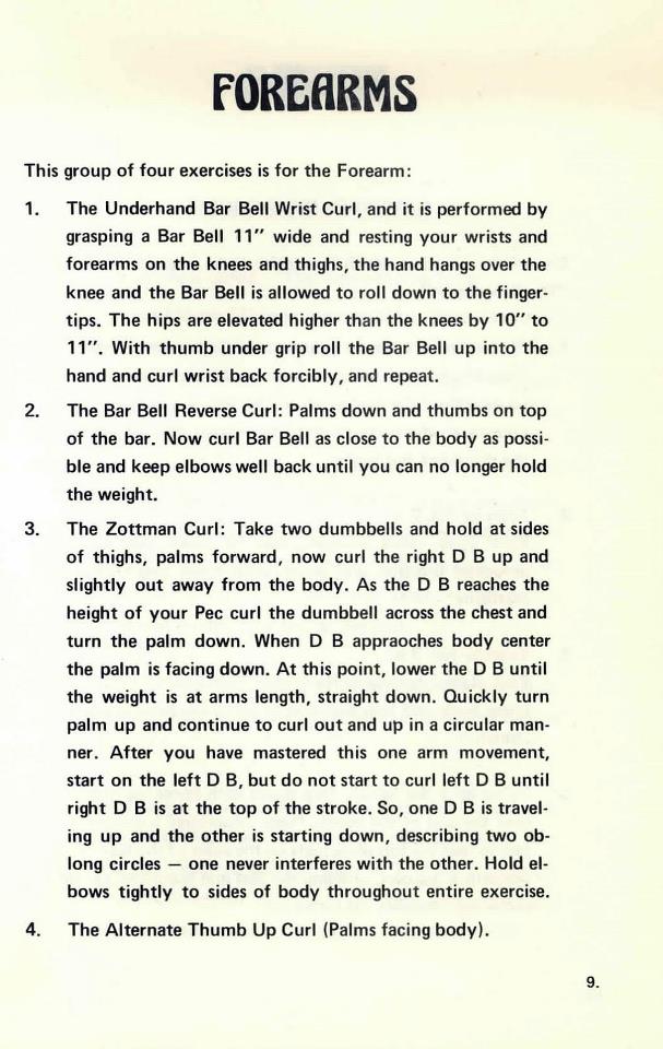 Vince's Six Week Bulking Course. Book by Vince Gironda ~ BODYBUILDING ...