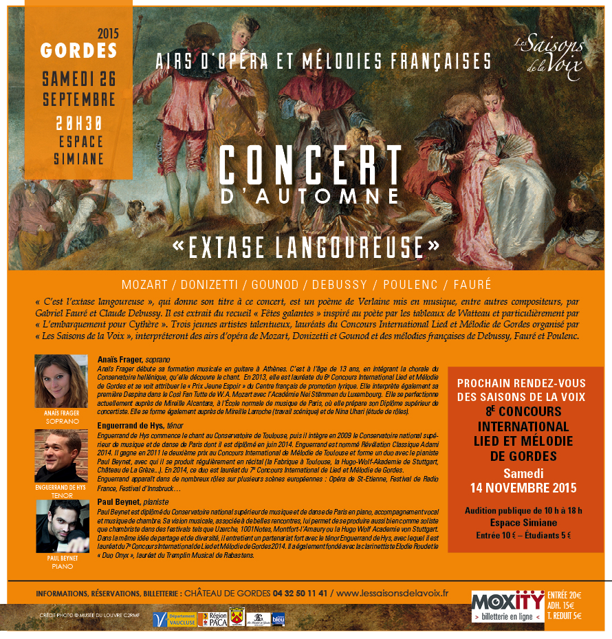 Les saisons de la voix