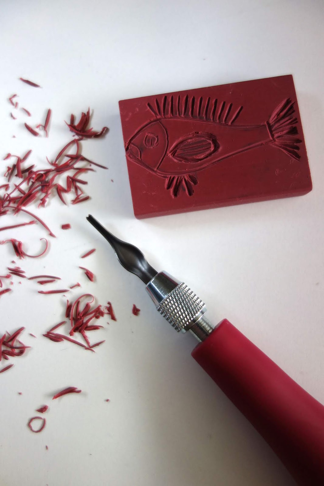 blah to TADA!: Let's Make Some Stamps