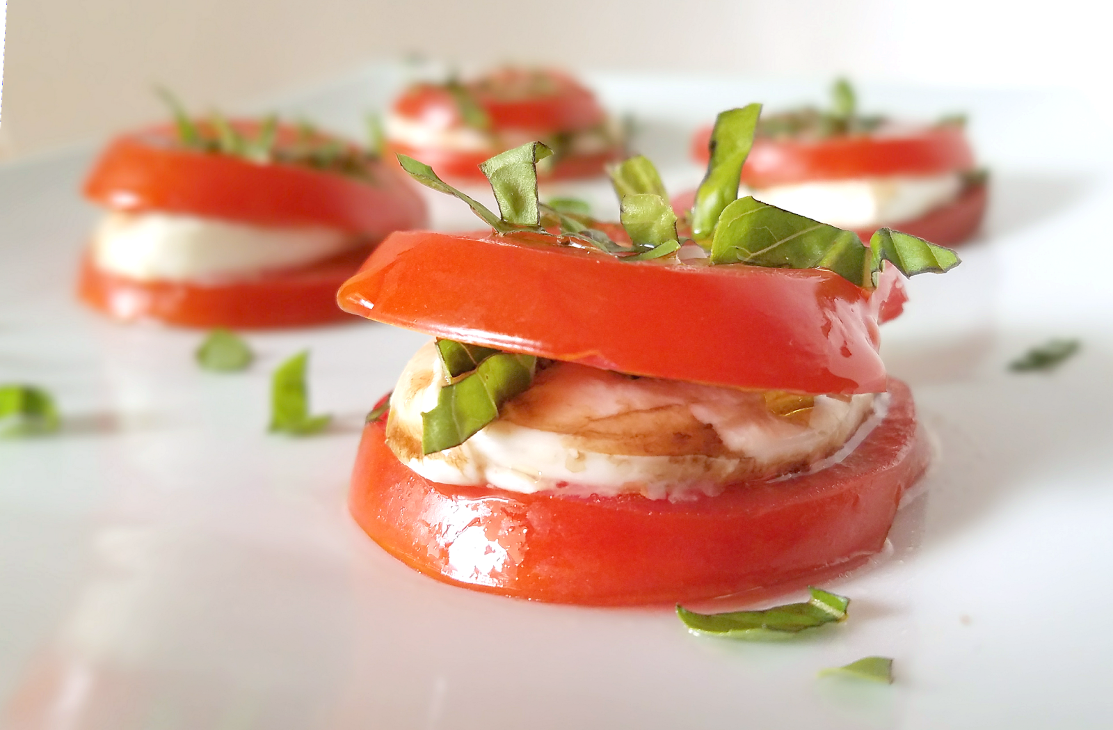 Stacked Caprese Salad - Gluten-free, Low-Carb - Taste Abounds