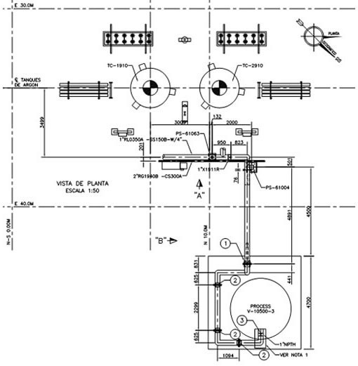 Planos Industriales: Planos de Arreglo General