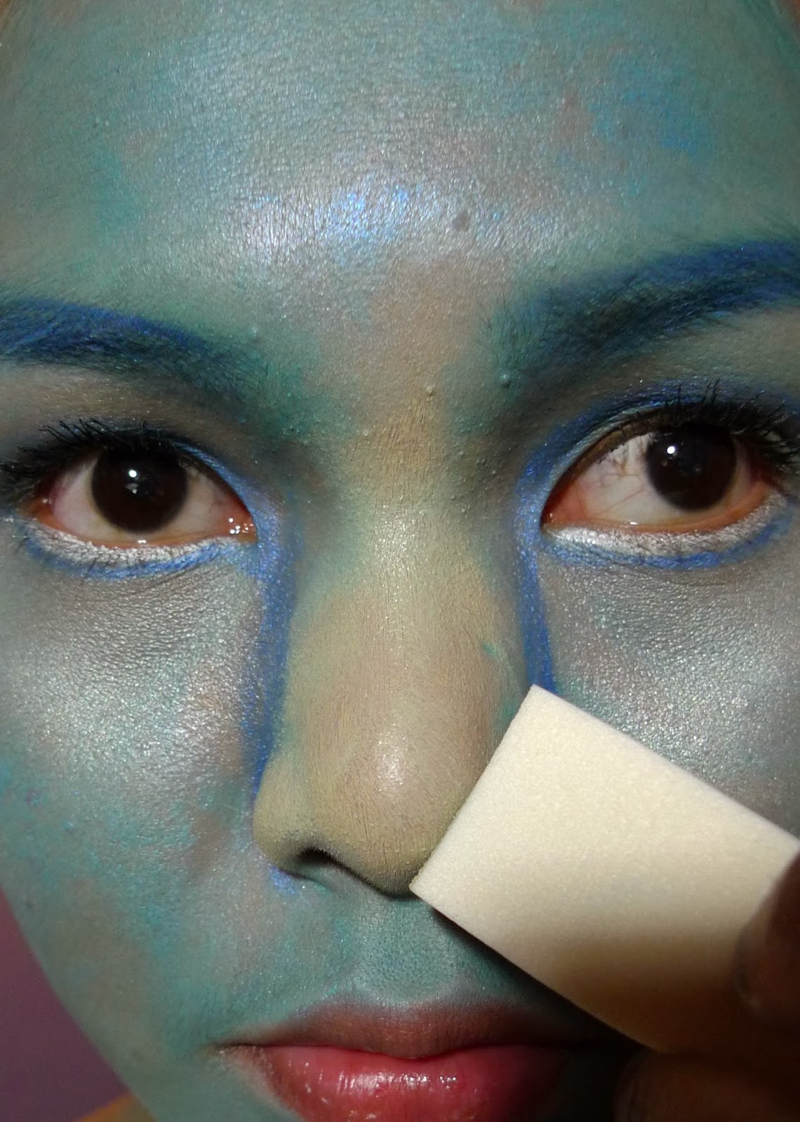 Halloween 2013: Avatar Makeup