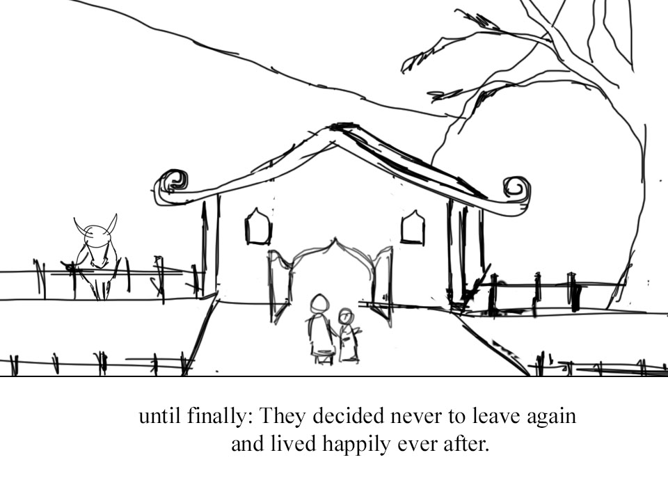 Aesthetic: A 5 panel story.