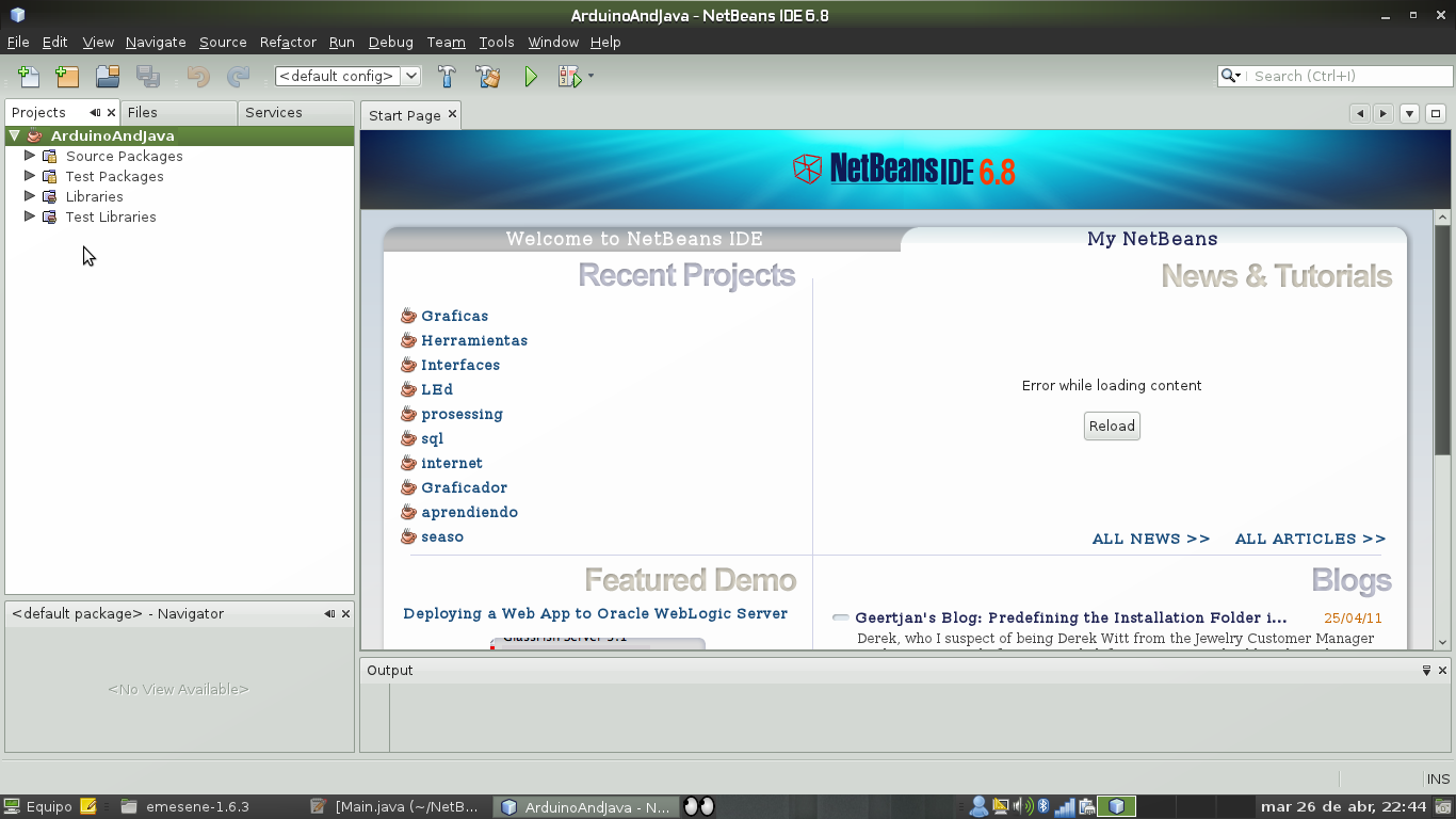 Java al maximo: Primer tutorial: Arduino desde Java
