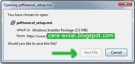 Cara Convert Pdf ke Excel - Cara-Excel