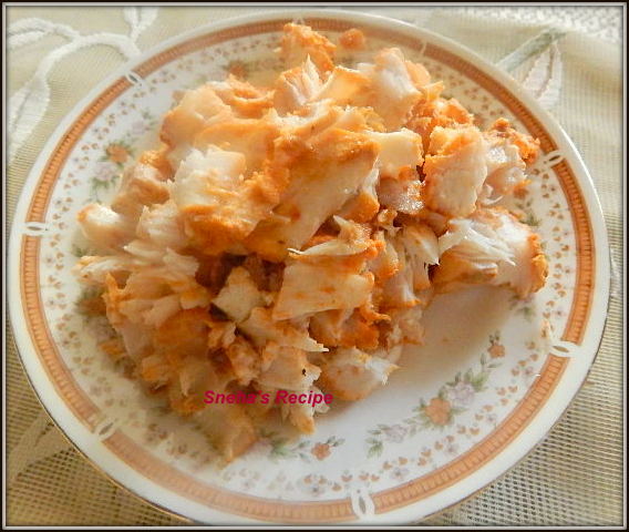 TANDOORI FISH MOUSSAKA - DESI STYLE #FISH FRIDAY FOODIE - Sneha's Recipe