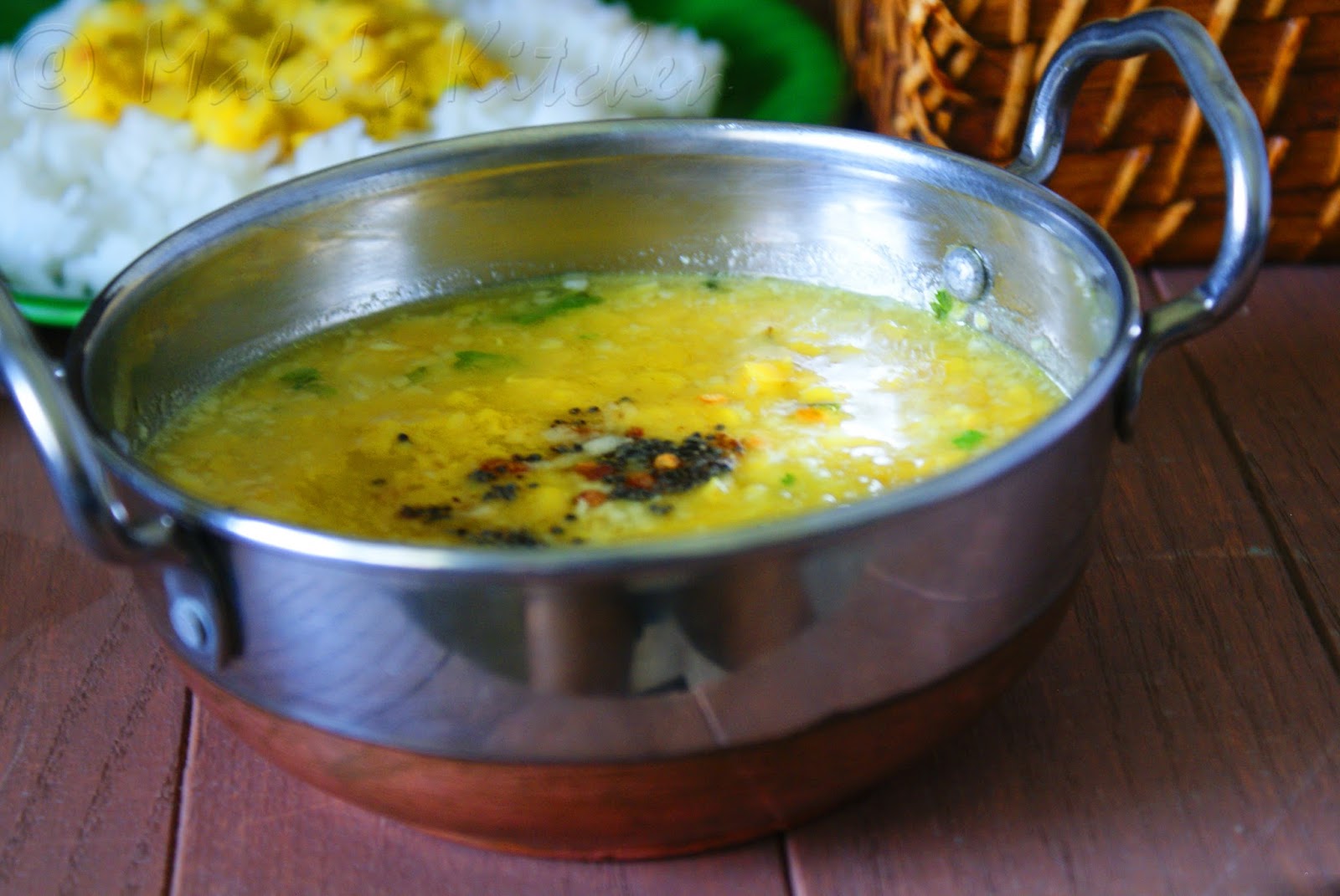 Plain Dal | Parppu | Bari Bele Kattu - Malas-Kitchen